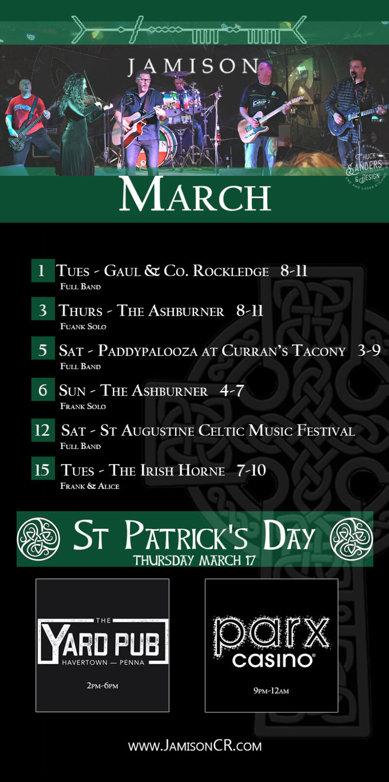March-Schedule - Jamison